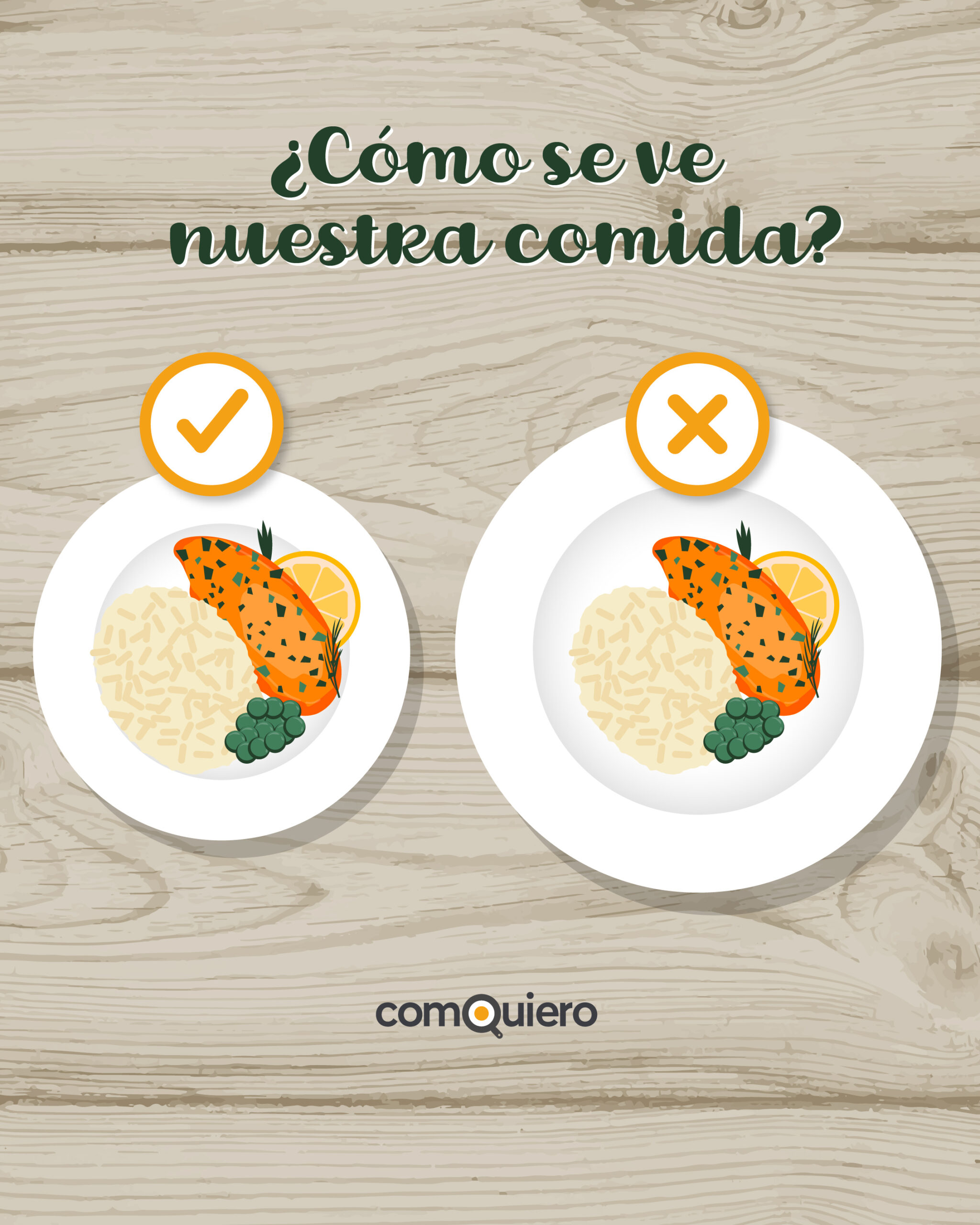 ¿Cómo se ve nuestra comida? - ComoQuiero Blog